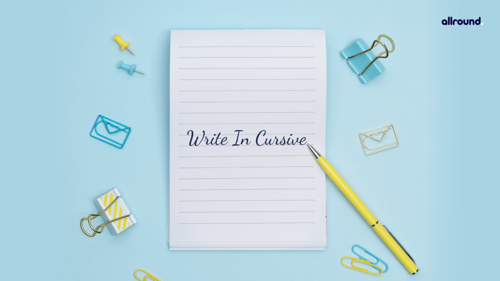 Cursive Writing for Kids - How to write in Cursive for Beginners?