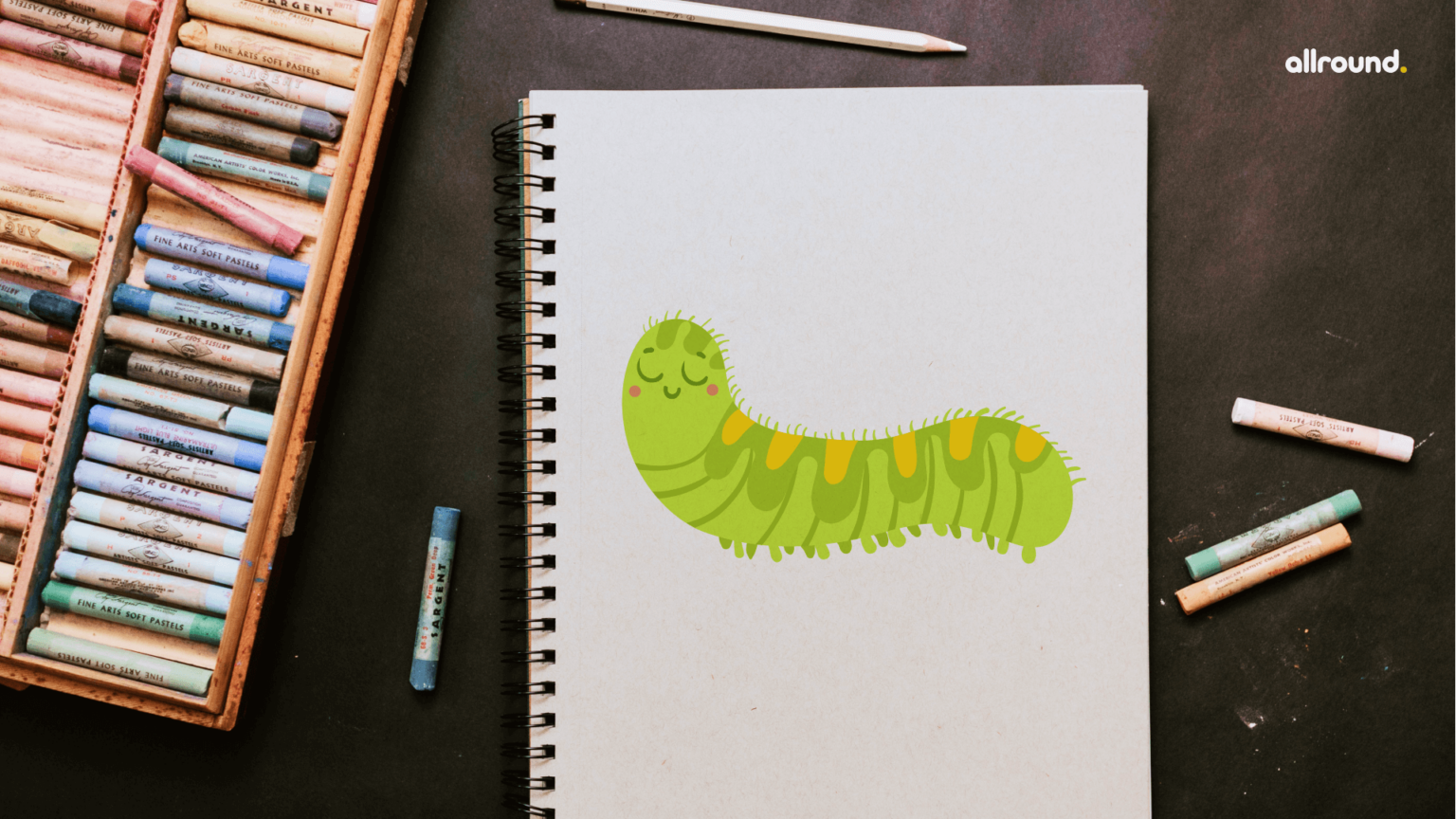 How to Draw a Caterpillar? - Step by Step Drawing Guide for Kids